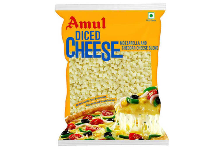 Amul Diced Mozzarella Cheese – Sabar Dairy