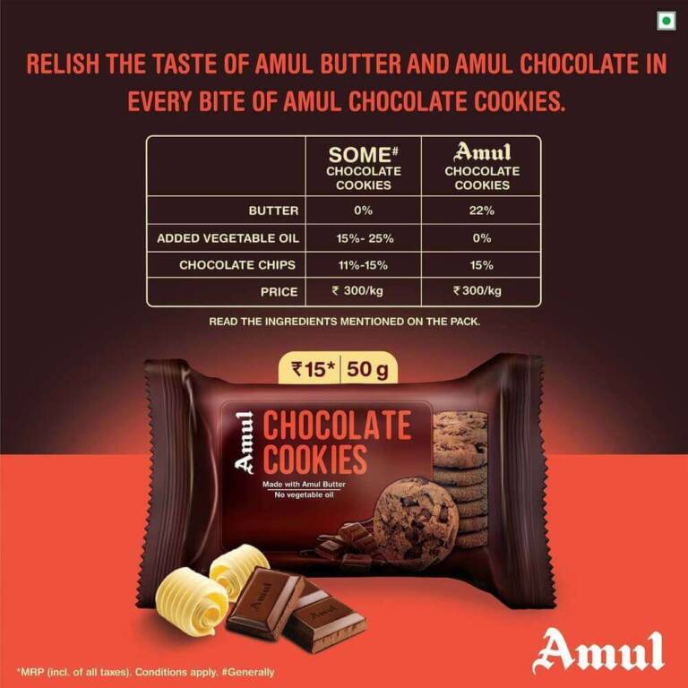 Amul Chocolate Cookies – Sabar Dairy